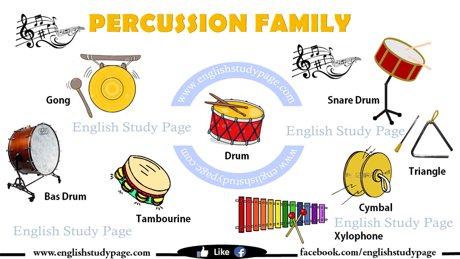 Musical Instruments In English English Study Page